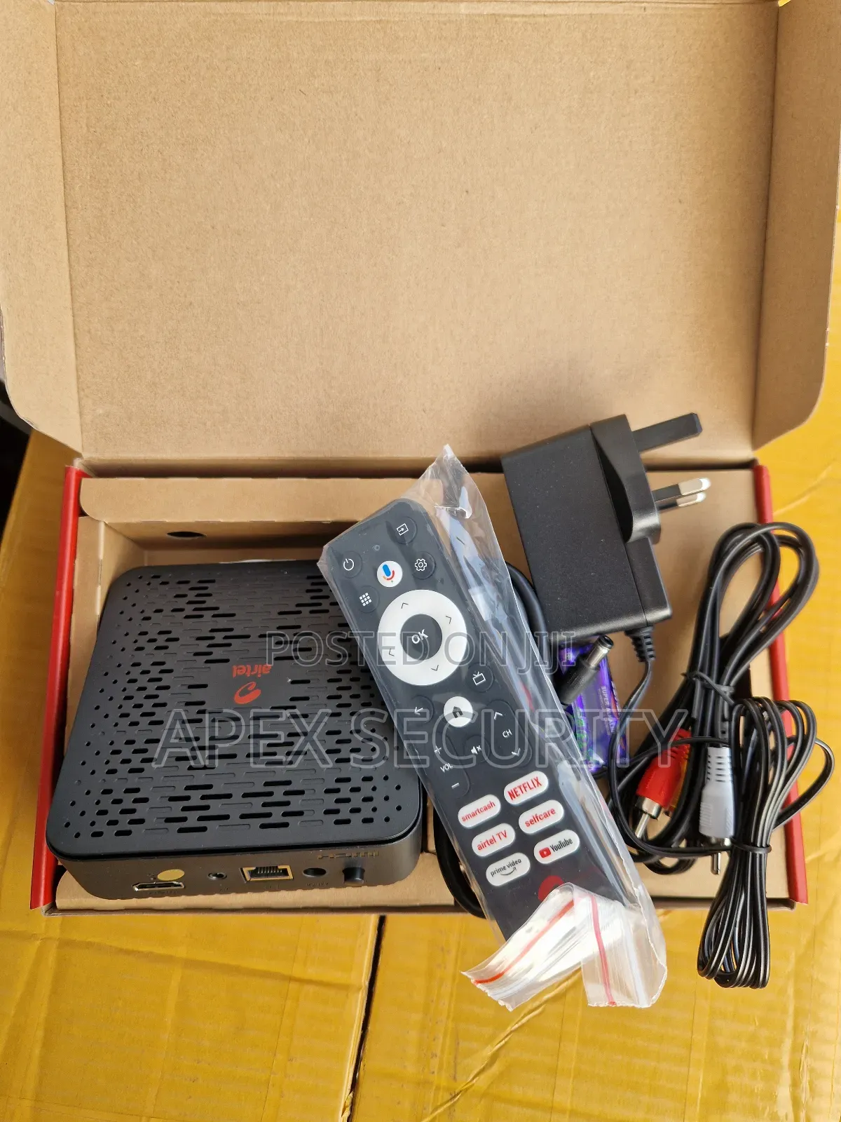 Airtel Tv Box Android With Sim Slot and Inbuit Battery in Akweteyman ...
