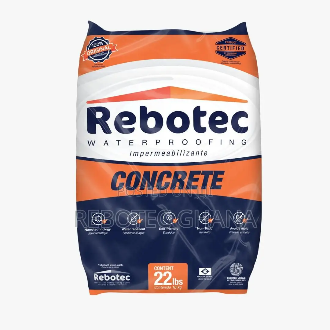 Waterproof Concrete Additive For Foundation Slabs In Accra | Rebotec ...