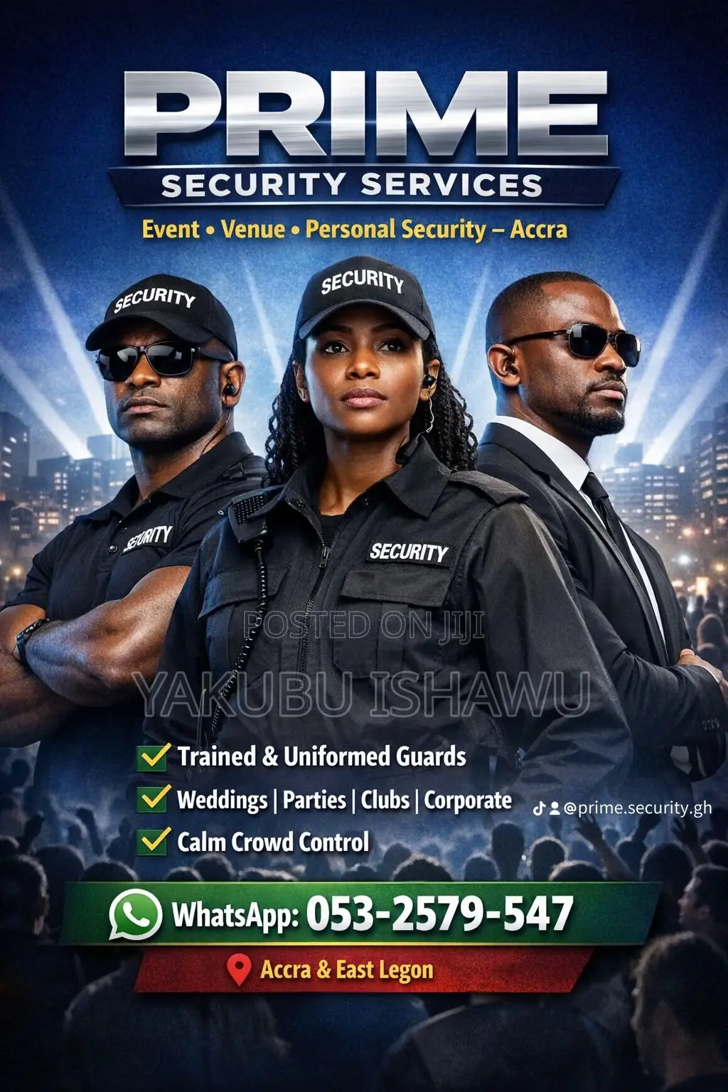 Wedding Event Security Guards Available This Weekend – Accra in Accra ...