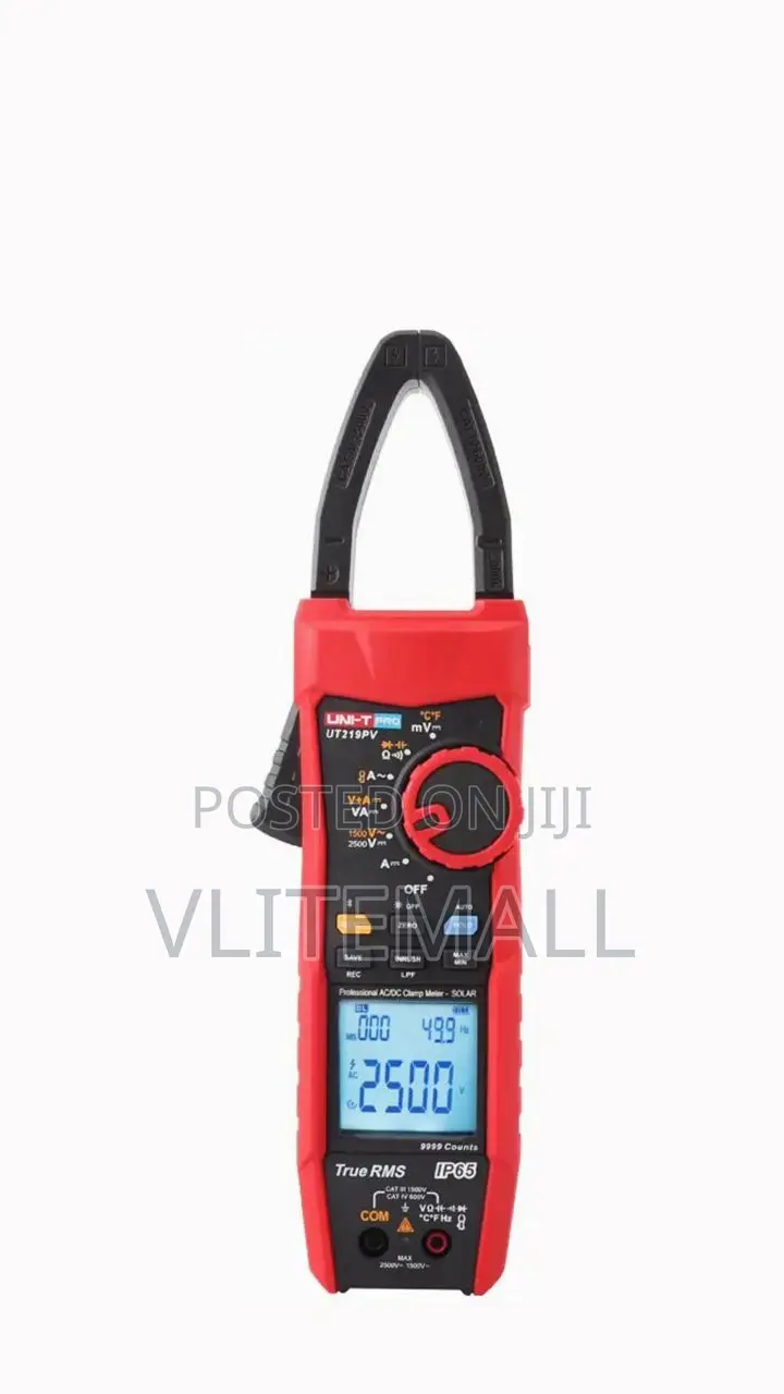 Ut219pv Professional Ac De Clamp Meter Solar in Accra New Town ...