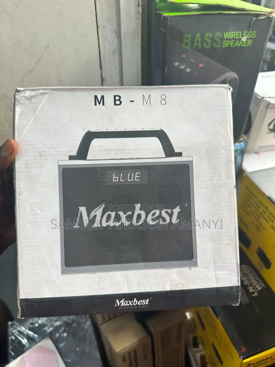 Maxbest Mb-M8 Wireless Bluetooth Speaker. for sale - Price: GH₵ 350 on ...