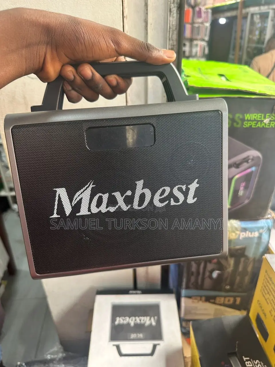 Maxbest Mb-M8 Wireless Bluetooth Speaker. for sale - Price: GH₵ 350 on ...