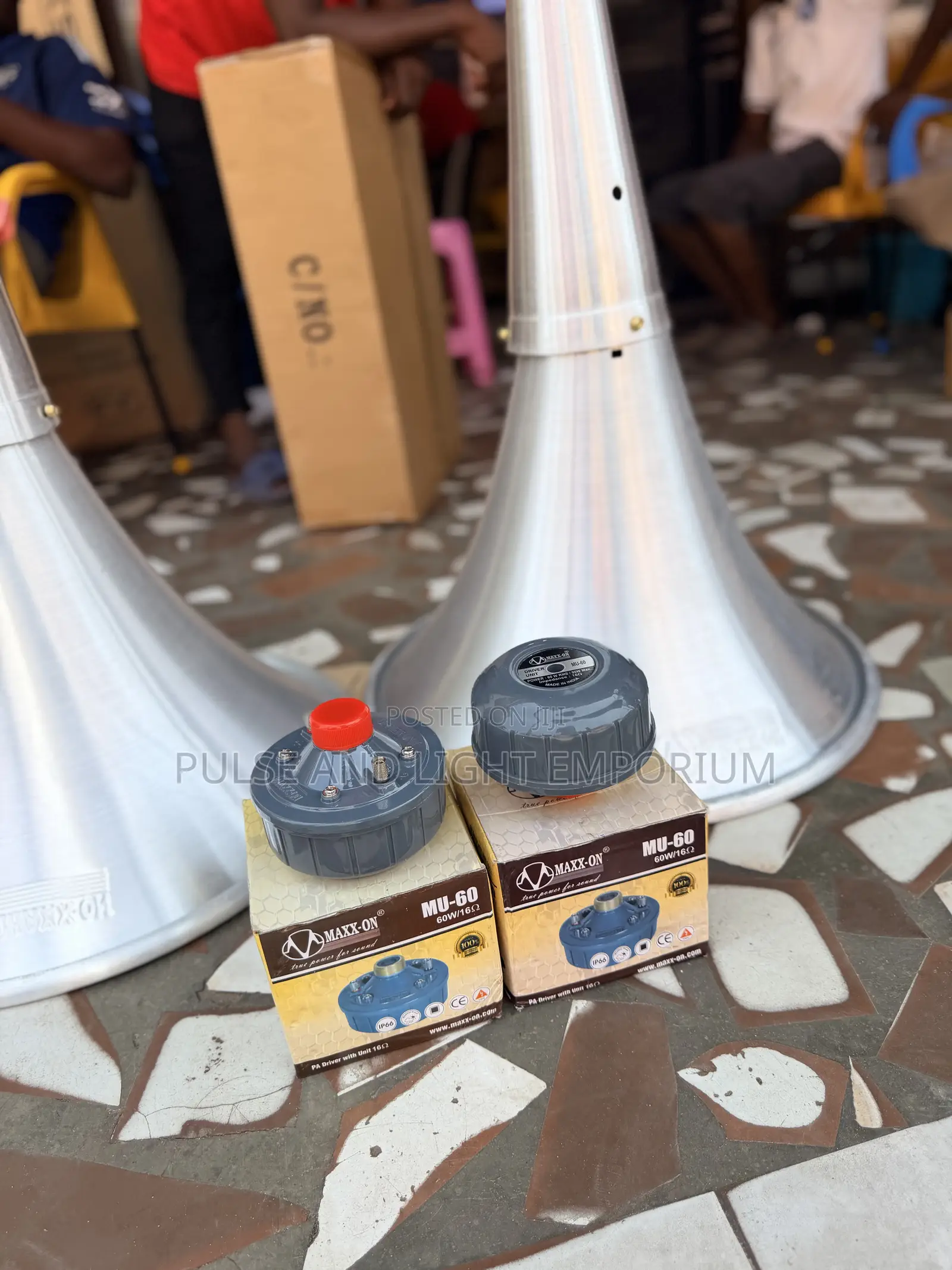 Maxx-on 20-inch Long Throw Pa Horns(Trumpet Horns) in Accra ...