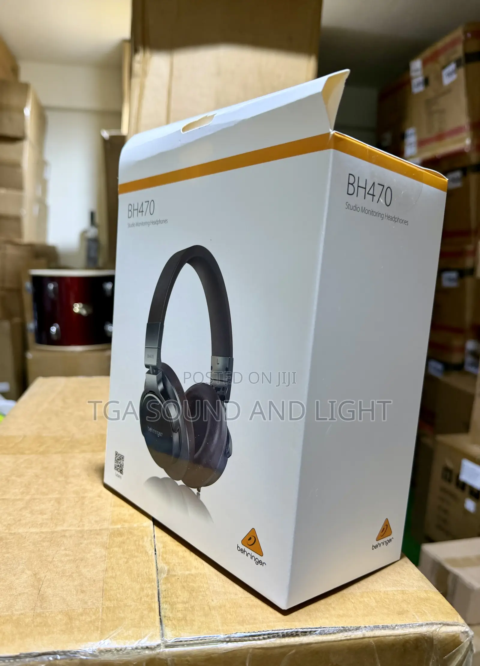 Behringer Bh470 Studio Monitoring Headphones for sale - TGA SOUND AND ...
