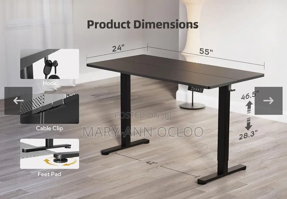 Electric Adjustable Height Table in Accra Metropolitan - Furniture ...