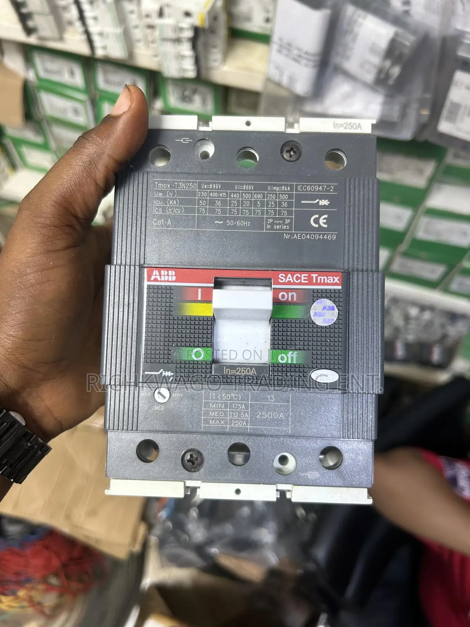 Breakers, Contactors, Timers and More for sale - RICHKWAGO TRADING ENT ...