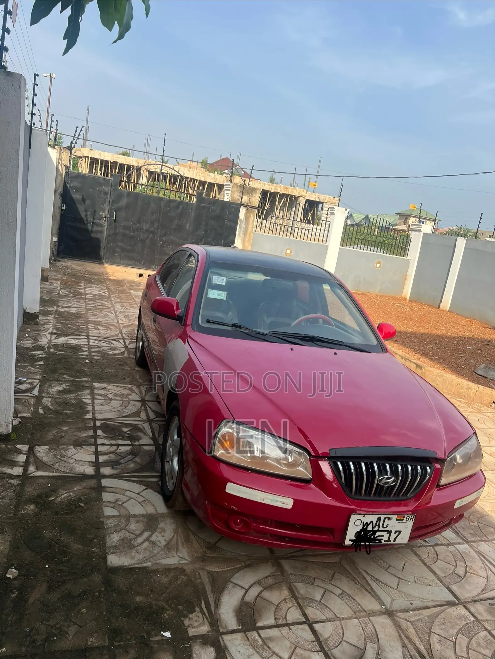 Hyundai Avante 2012 Red in Amrahia - Cars, Ken Devdash | Jiji.com.gh