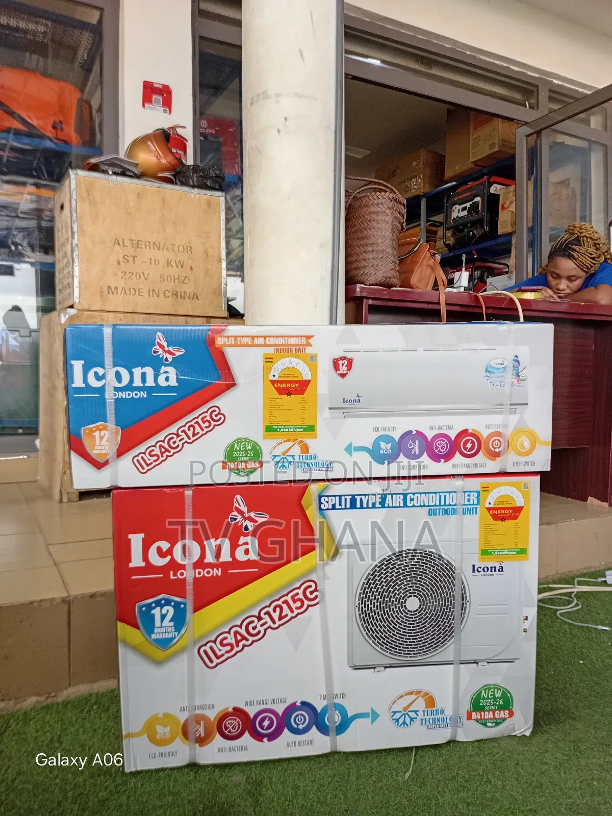 Icona 1.5hp Split Unit Ac – Energy Saver Model in Accra Metropolitan ...