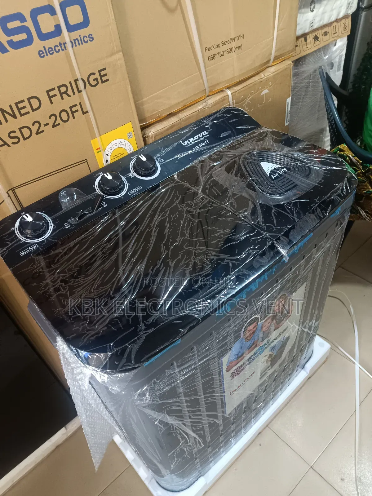 Innova 9kg Twin Tub Washing Machine for sale - KBK Electronics Vent ...