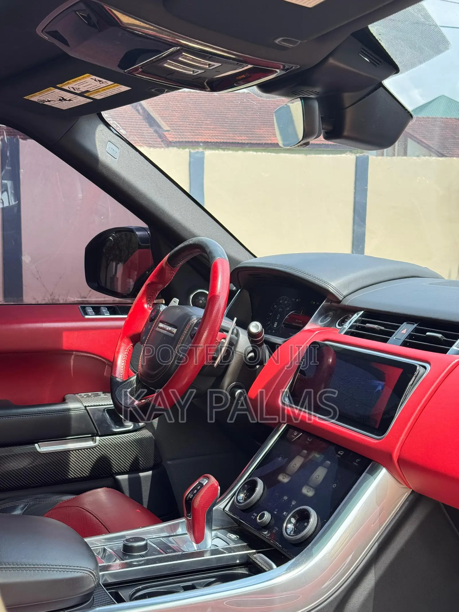 Land Rover Range Rover Sport SVR 2019 Red in Accra Metropolitan - Cars ...