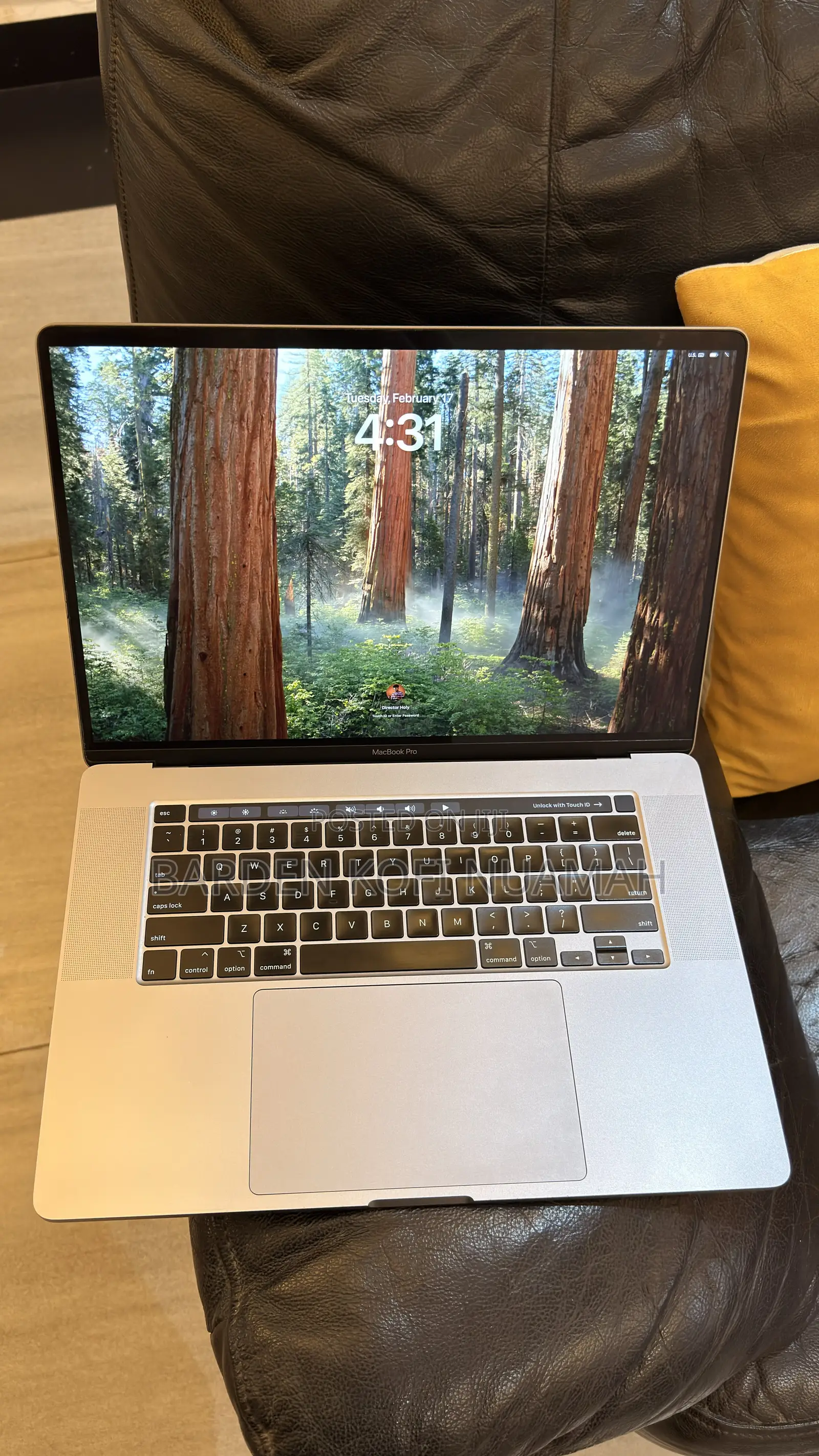 Laptop Apple MacBook Pro 2019 16GB Intel Core I7 SSD 512GB in Accra ...