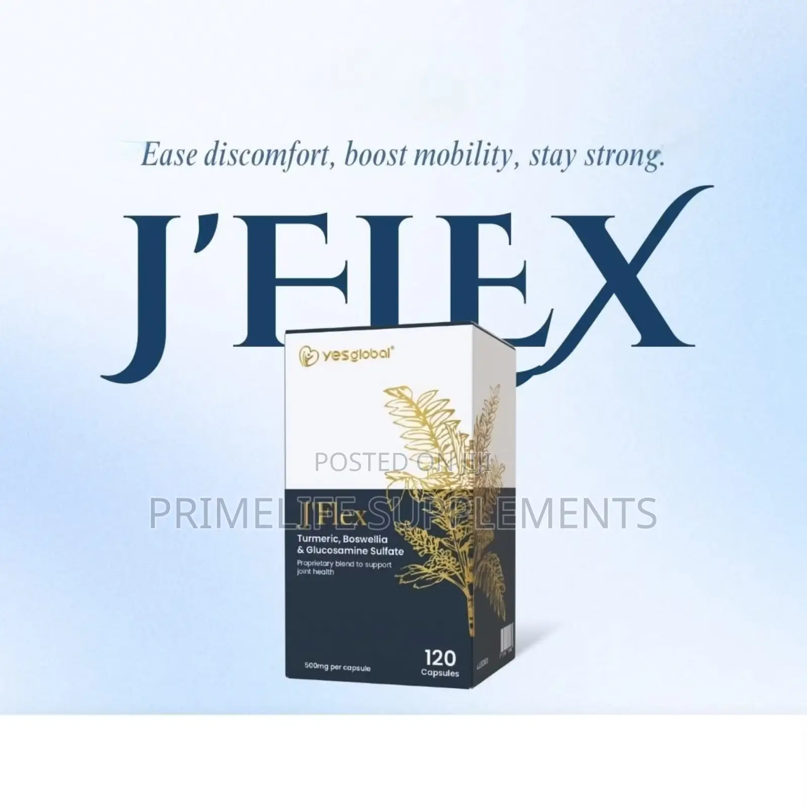 J’Flex Bone Health for sale - PrimeLife Supplements Price: GH₵ 650 on ...