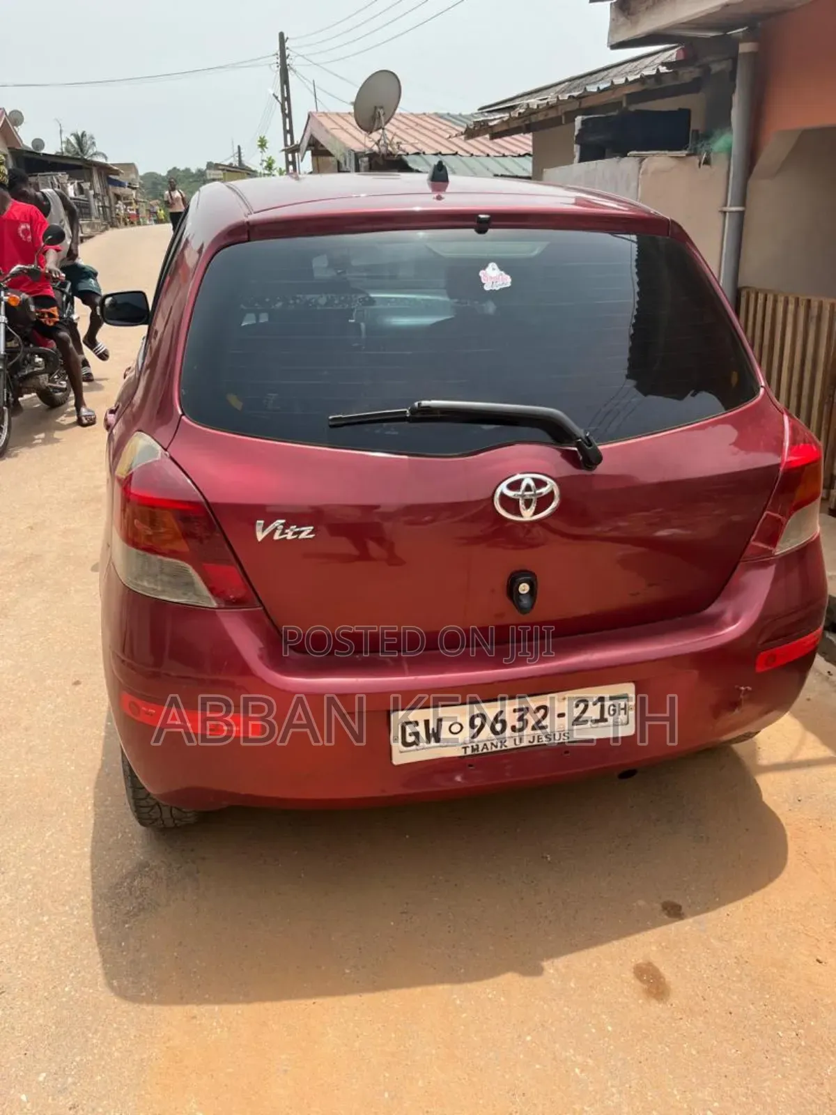 Toyota Vitz 2010 Red in Takoradi - Cars, Abban Kenneth | Jiji.com.gh