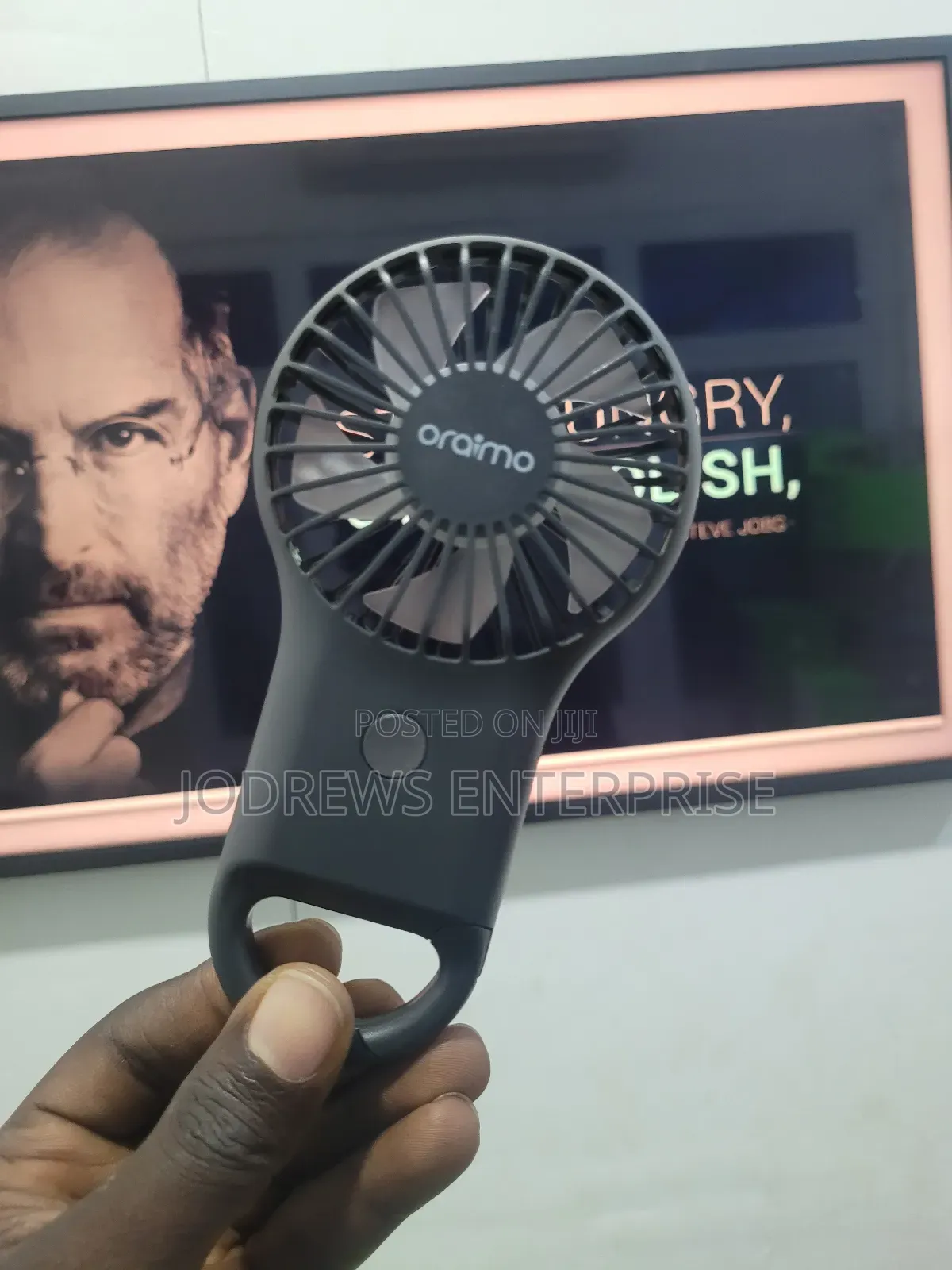 Oraimo Airgo 75g Lightweight Led Handheld Fan in Kumasi Metropolitan ...