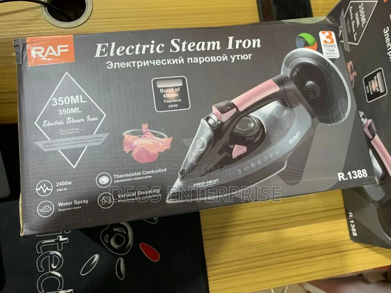 Raf Non-Stick Soleplate Steam Iron – Smooth Press in Accra New Town ...