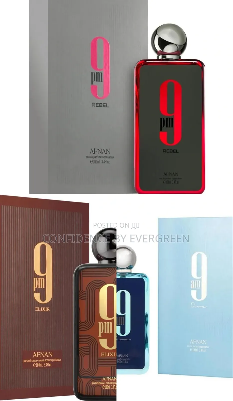 9 Pm Original (9am Dive. 9pm Rebel , 9pm Elixir) for sale - Confidence ...