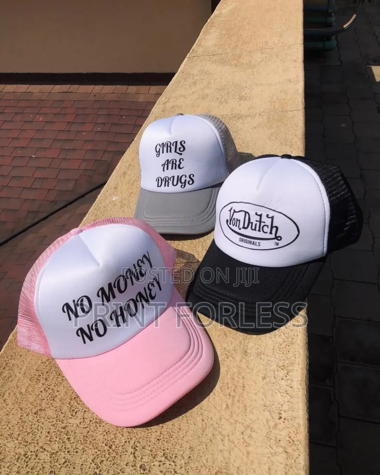 Branded Caps With DTF for sale - Print Forless Price: GH₵ 4 on Jiji.com ...