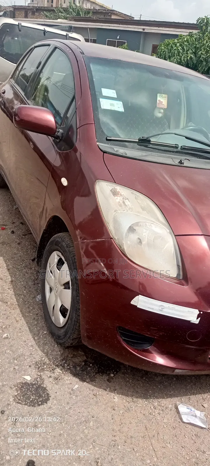 Toyota Vitz 2010 Red in Kwashieman - Cars, Godfred Amoah | Jiji.com.gh