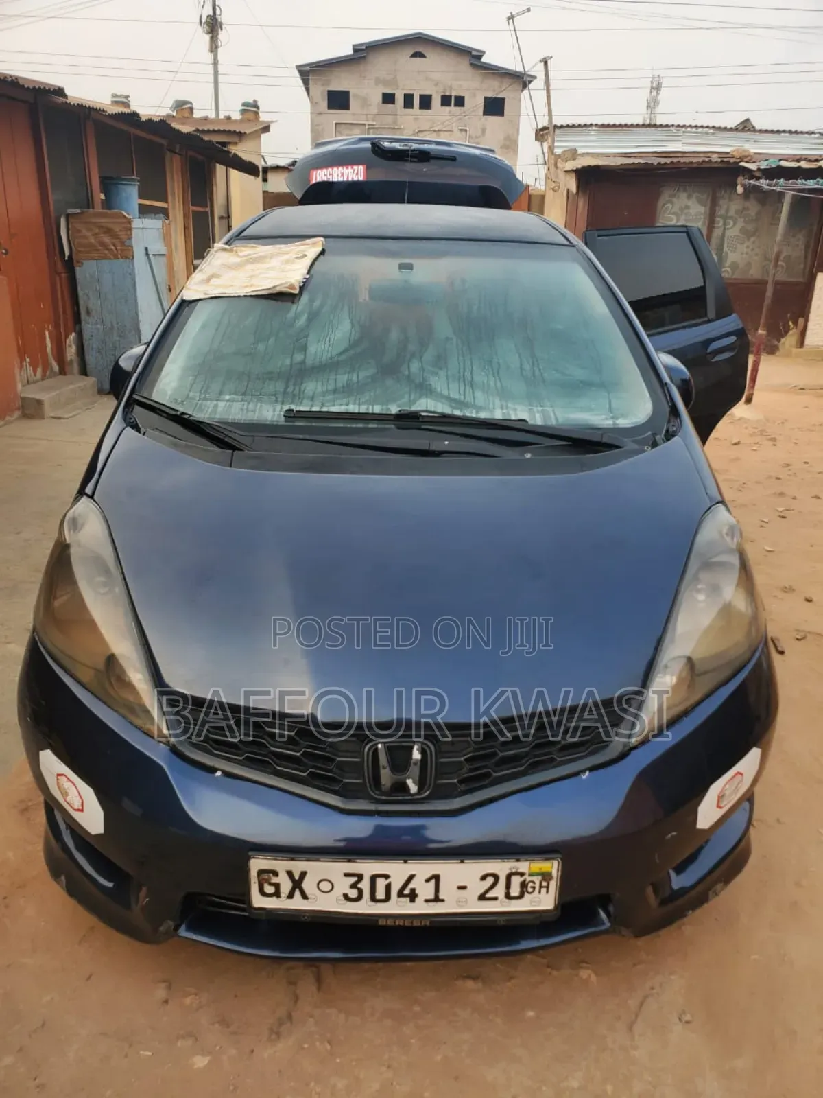 Honda Fit Automatic 2012 Black in Bubuashie - Cars, Baffour Kwasi ...