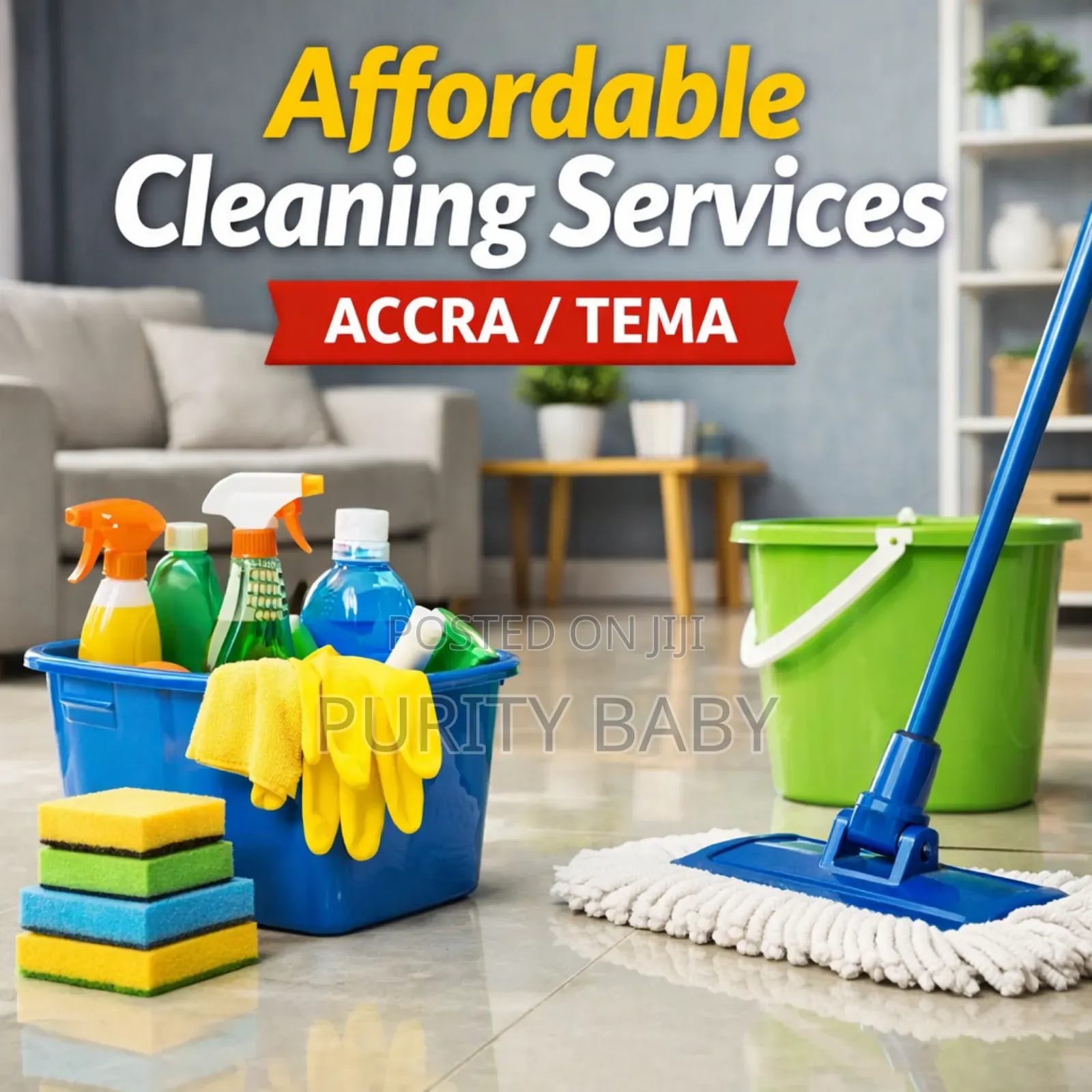 Need a Cleaner? Affordable House, Room and Compound Cleaning in Tema in ...