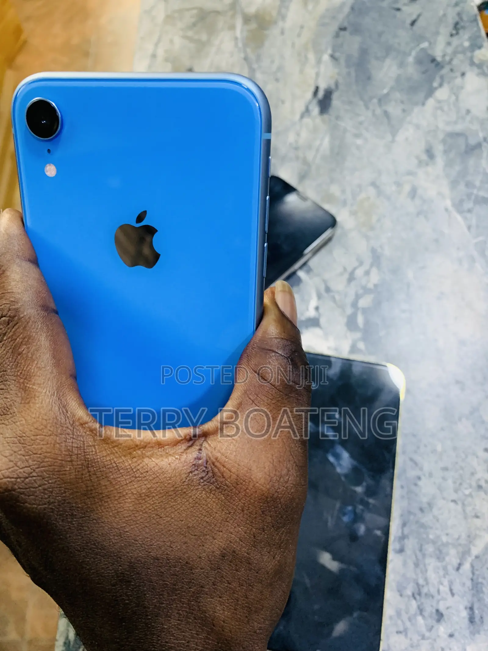 Apple iPhone XR 64 GB Blue for sale - Terry Boateng Price: GH₵ 1,700 on ...