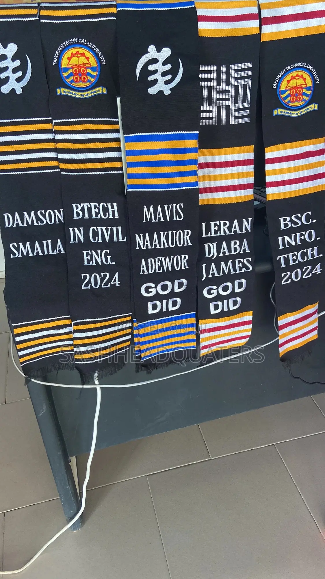 Customizated Ghana Kente Sash Company’S in Osu - Clothing, Sash ...