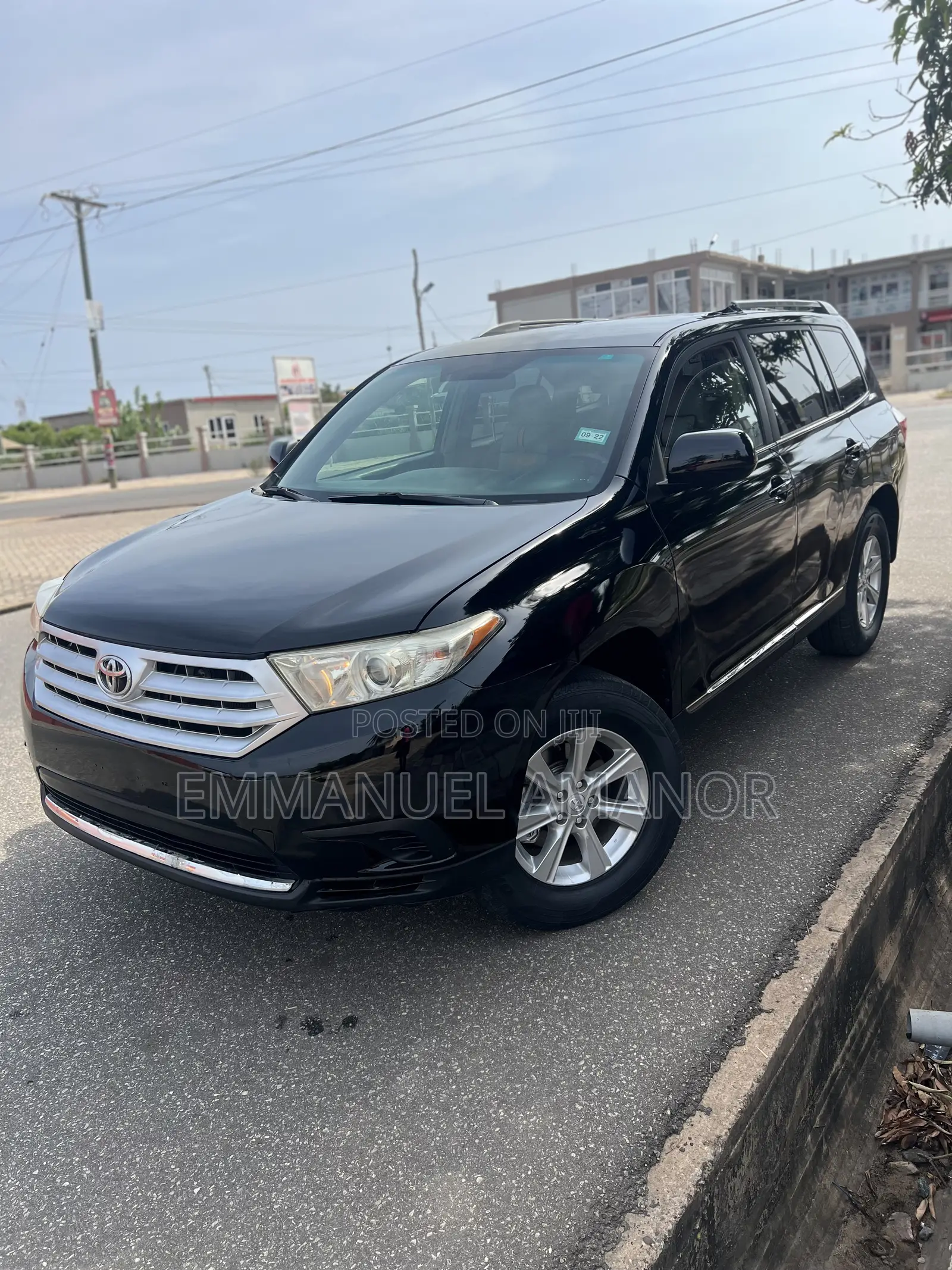 Toyota Highlander 2.7L 2WD 2013 Black in Spintex - Cars, Emmanuel ...