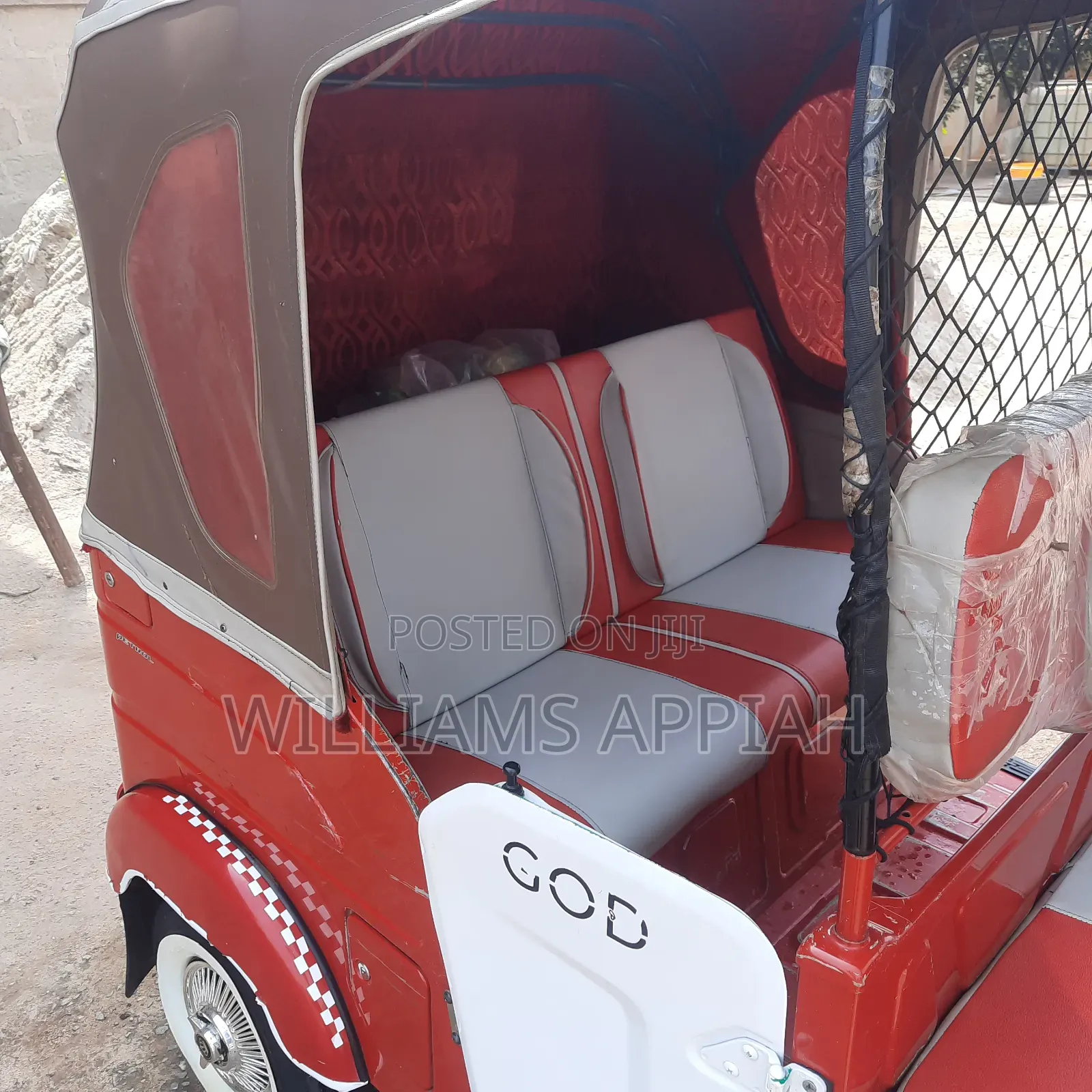 Tricycle 2024 Red for sale - Price: GH₵ 25,000 on Jiji.com.gh [Kumasi ...