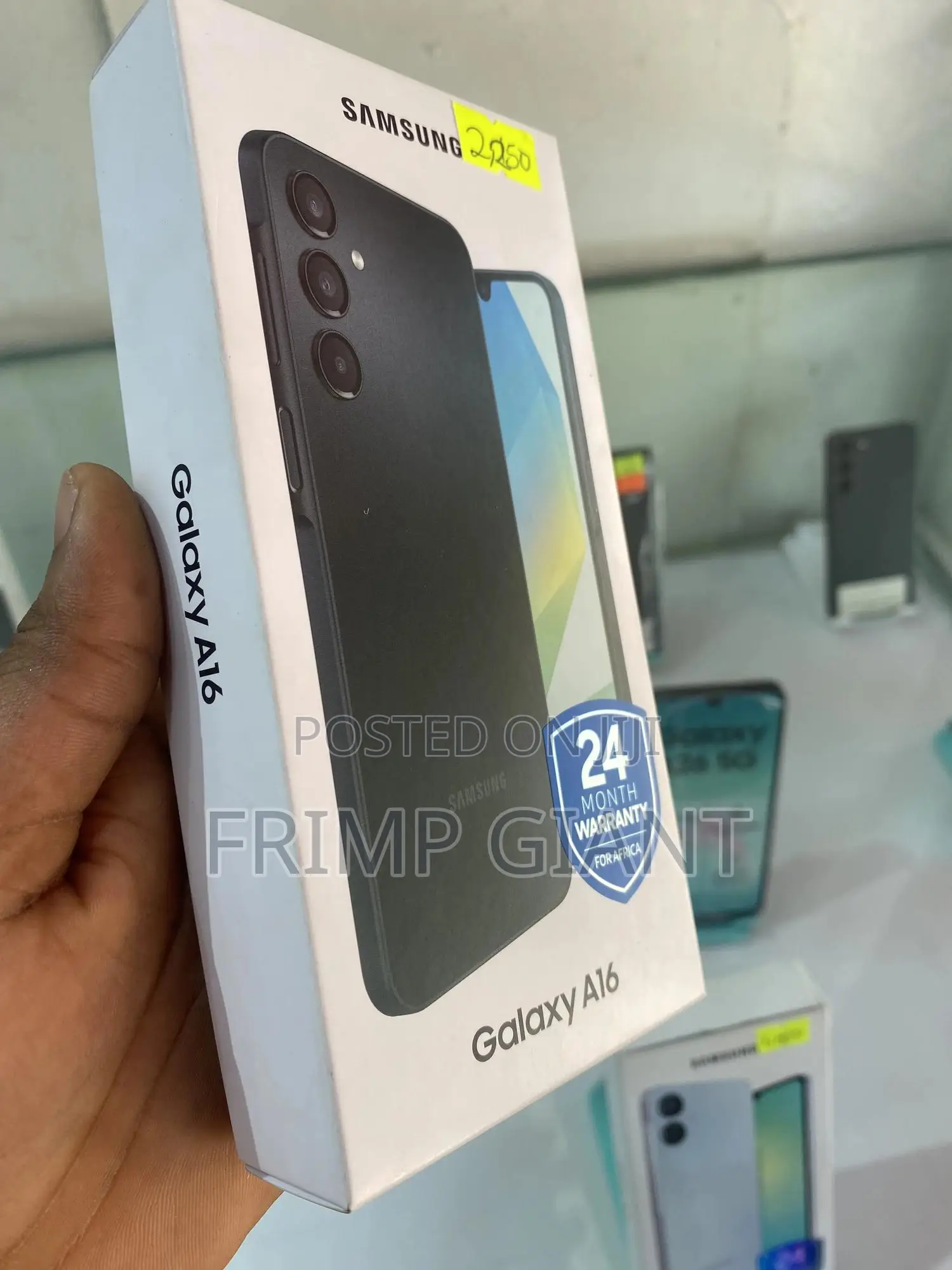 New Samsung Galaxy A16 128 GB Black for sale - Frimp Giant Price: GH ...