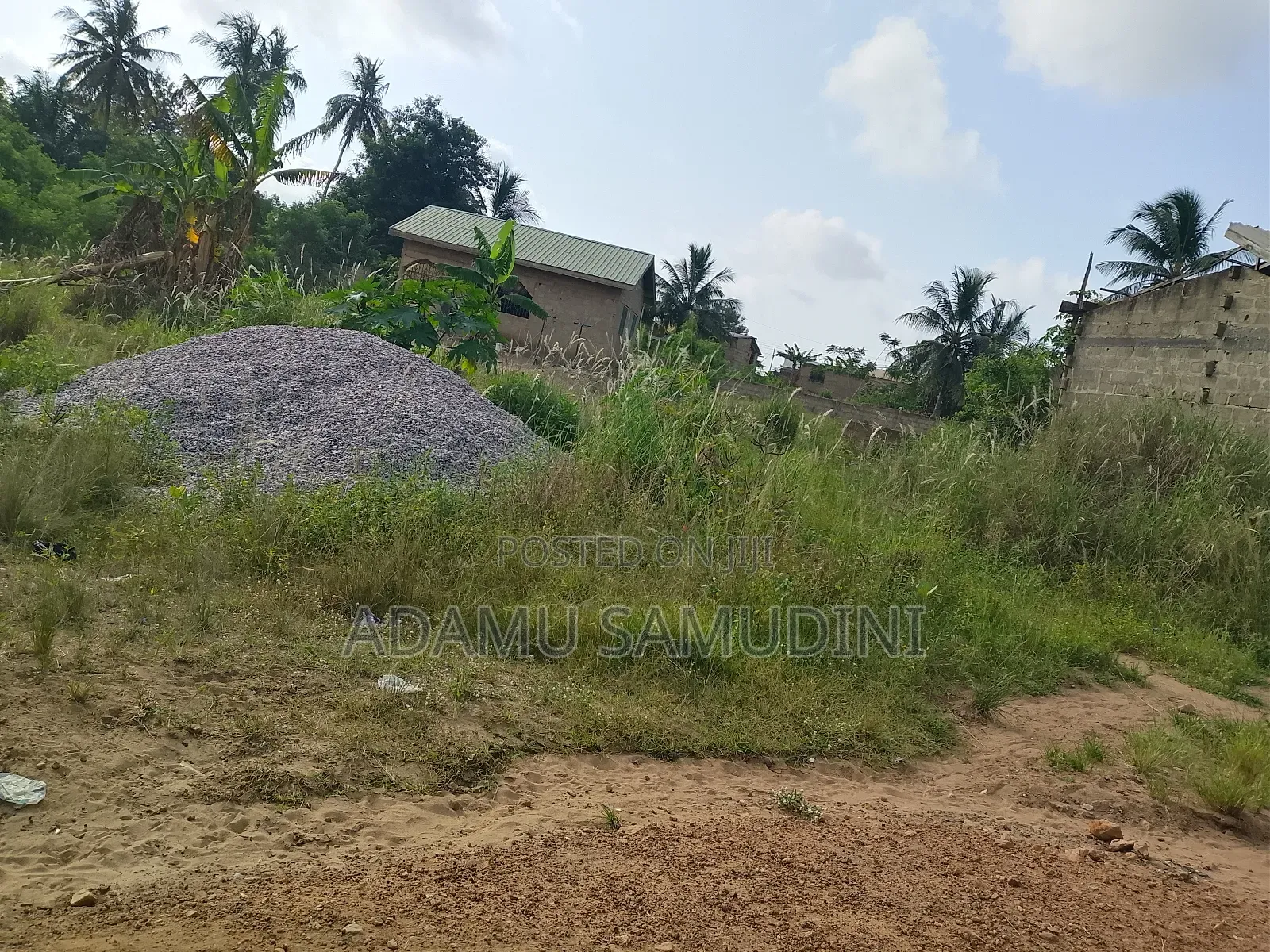Half Plot of Land at Obakrowa (Ashalaja) for Sale in Ga South Municipal ...