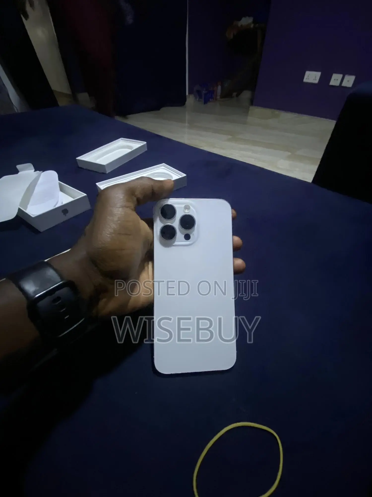 Apple iPhone 15 Pro Max 256 GB Silver for sale - Wisebuy Price: GH ...