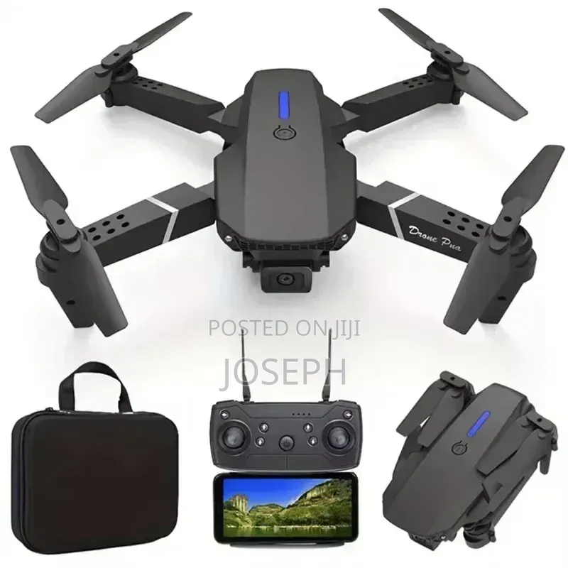 Drone E88 Pro With 2 Cameras for sale - Joseph Price: GH₵ 400 on Jiji ...