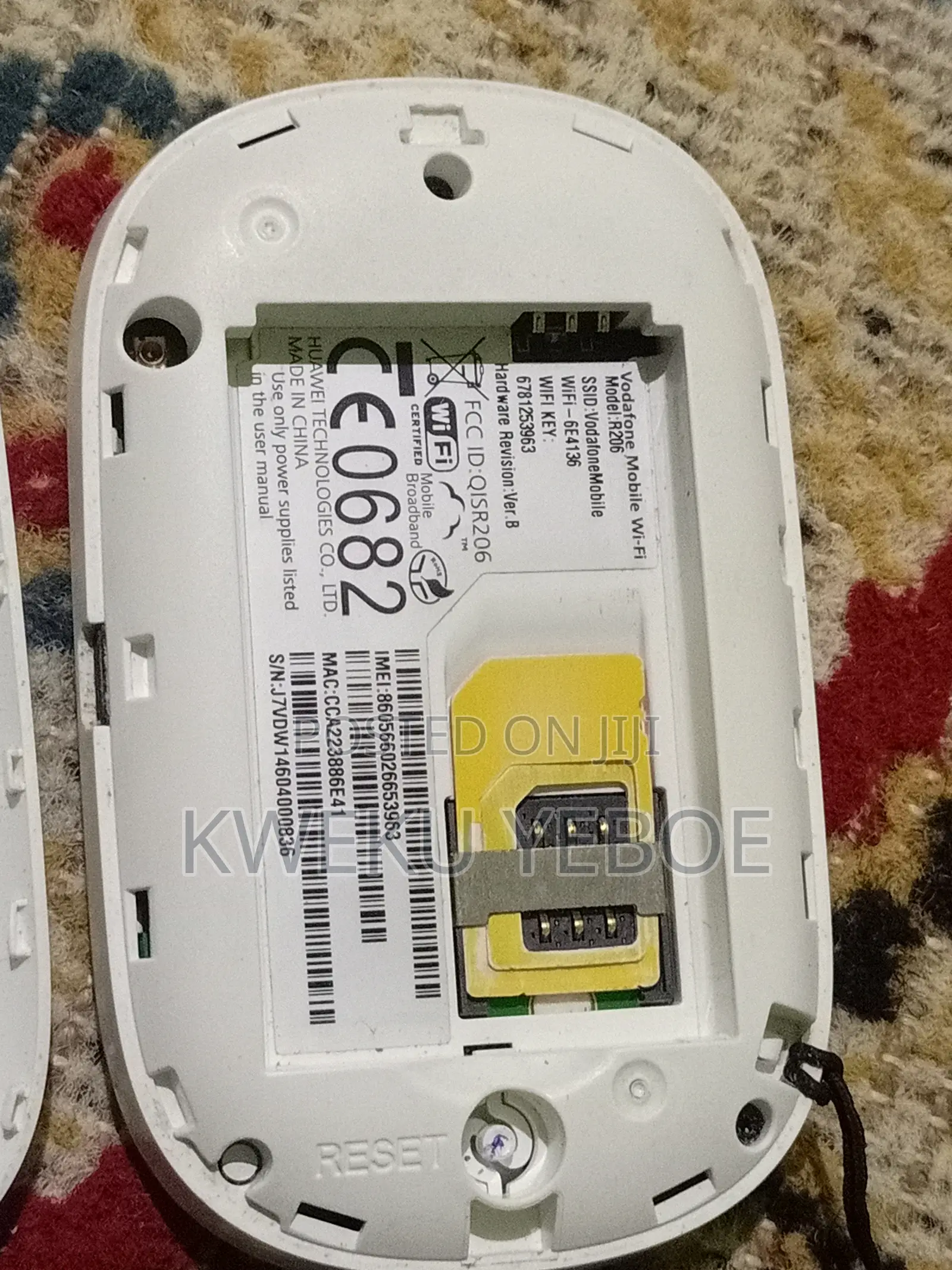 Vodafone Wifi Model R206 for sale - Kweku Yeboe Price: GH₵ 100 on Jiji ...