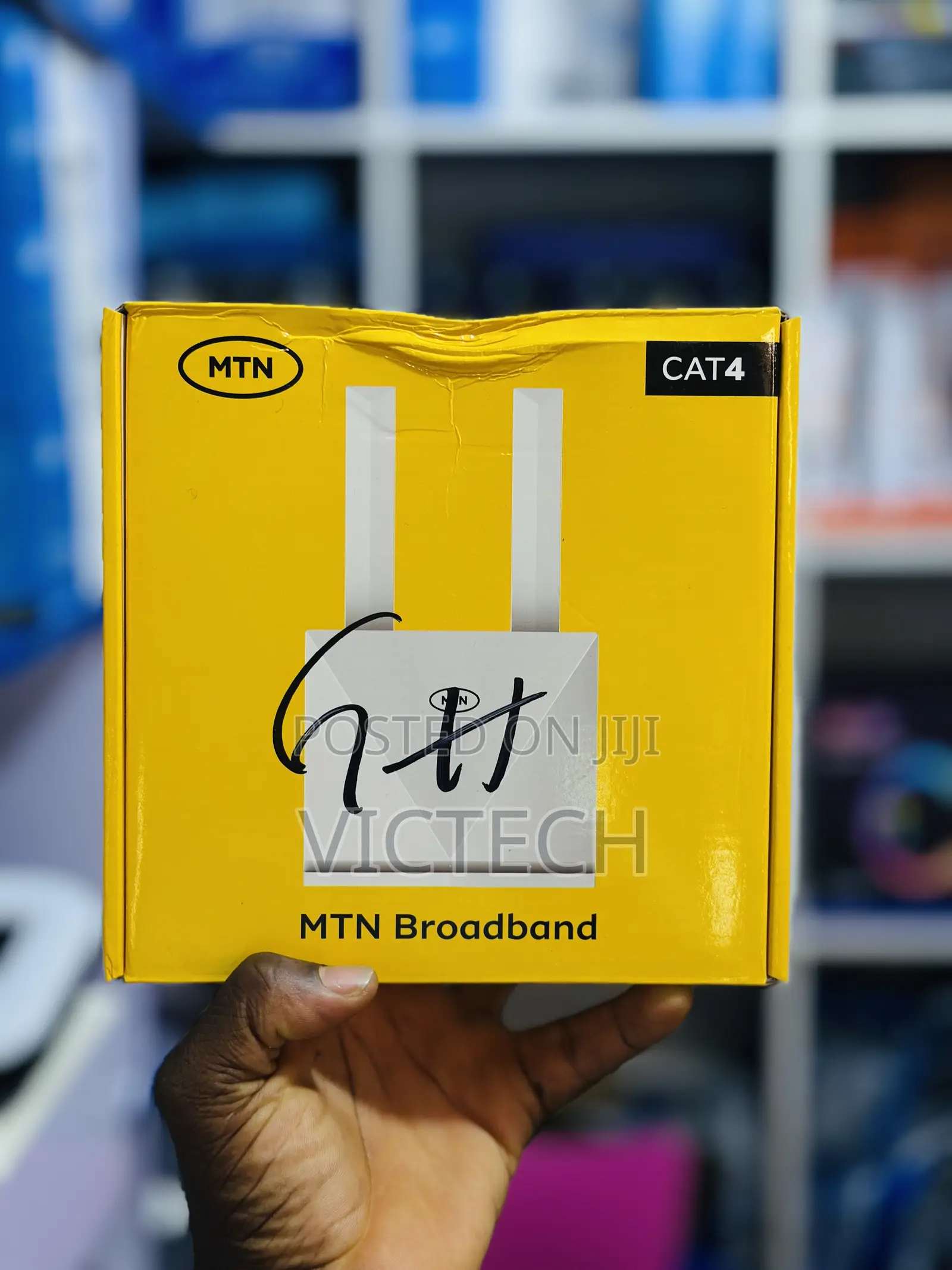 MTN Cat4 Wifi Router for sale - VicTech Price: GH₵ 400 on Jiji.com.gh ...