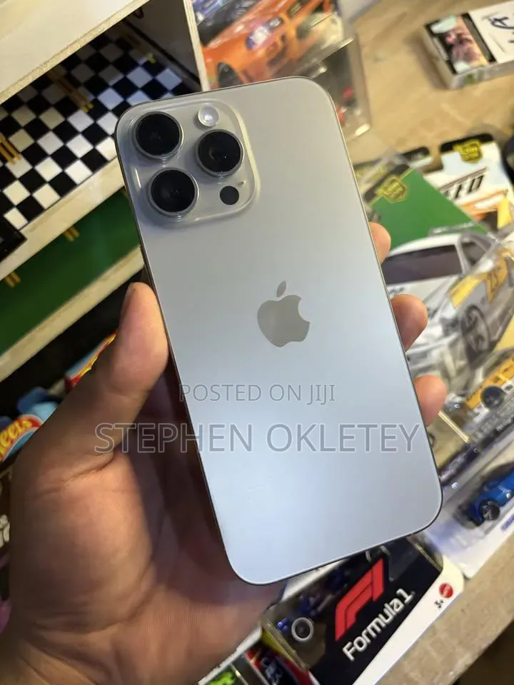 Apple iPhone 15 Pro Max 256 GB Silver for sale - Price: GH₵ 6,200 on ...