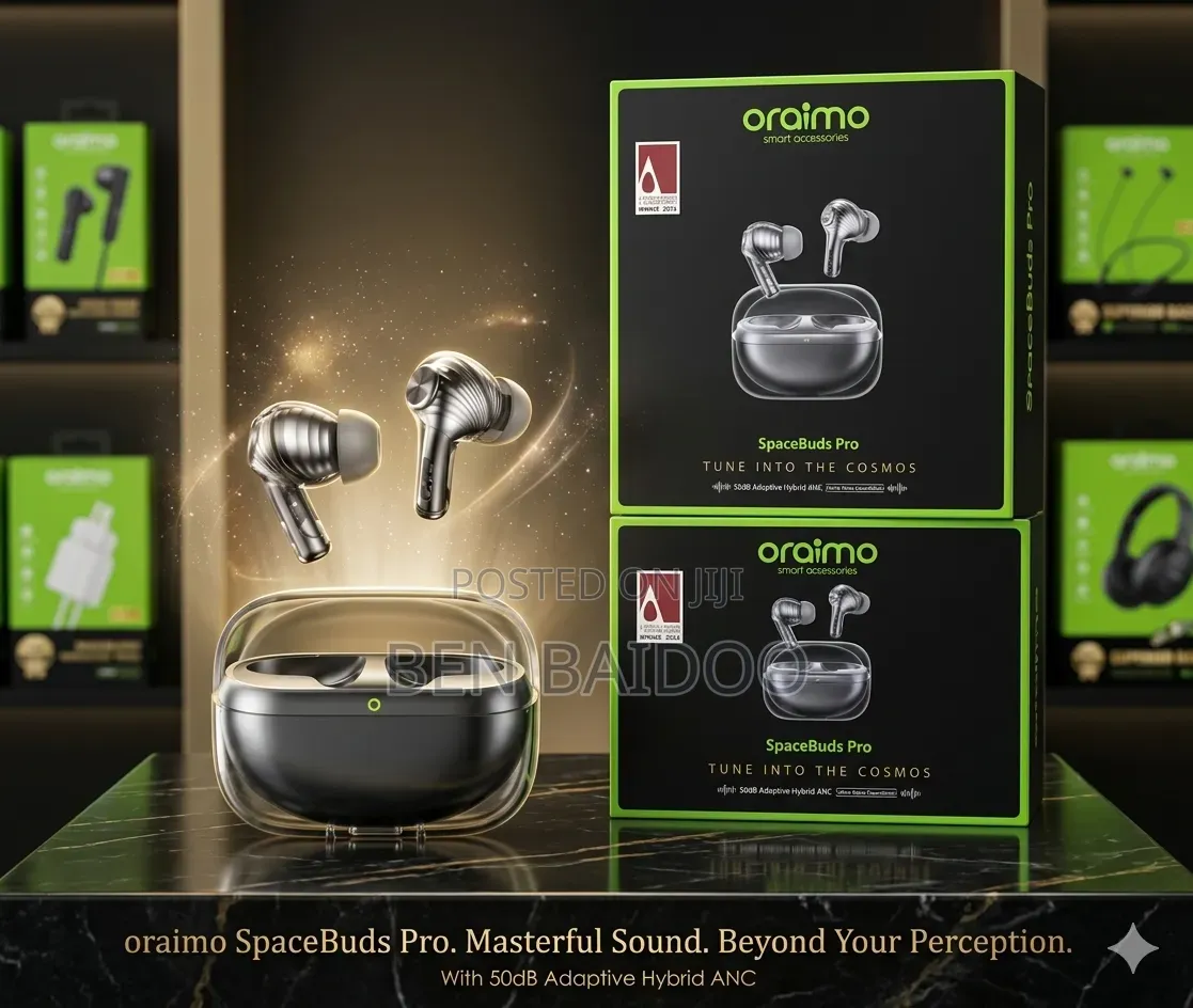Oraimo Spacebuds Pro (Bass Boost) for sale - Ben Baidoo Price: GH₵ 750 ...