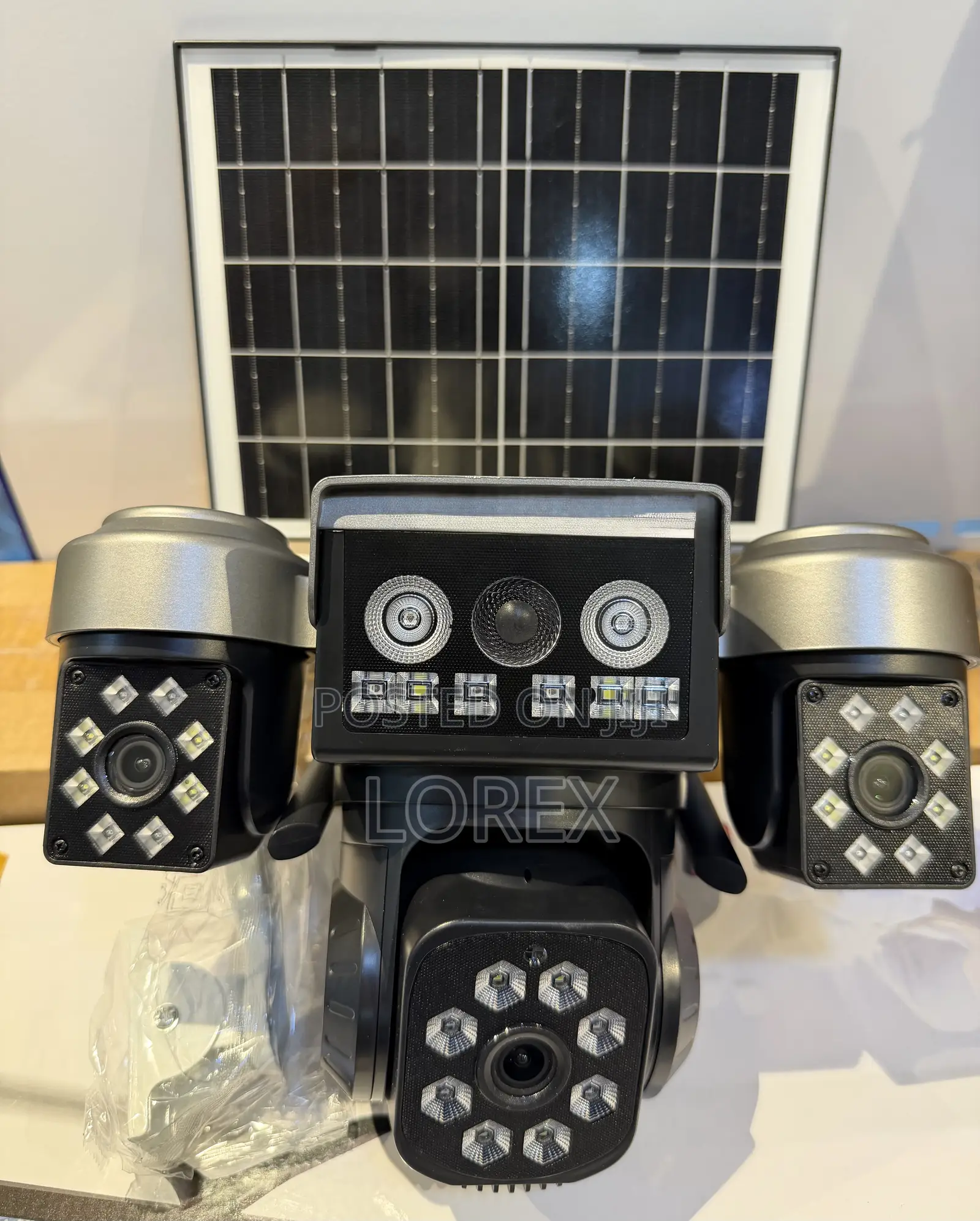 Solar Camera 4g Sim 3 Lens Aov Auto Tracking 2way Talk Full Color for ...