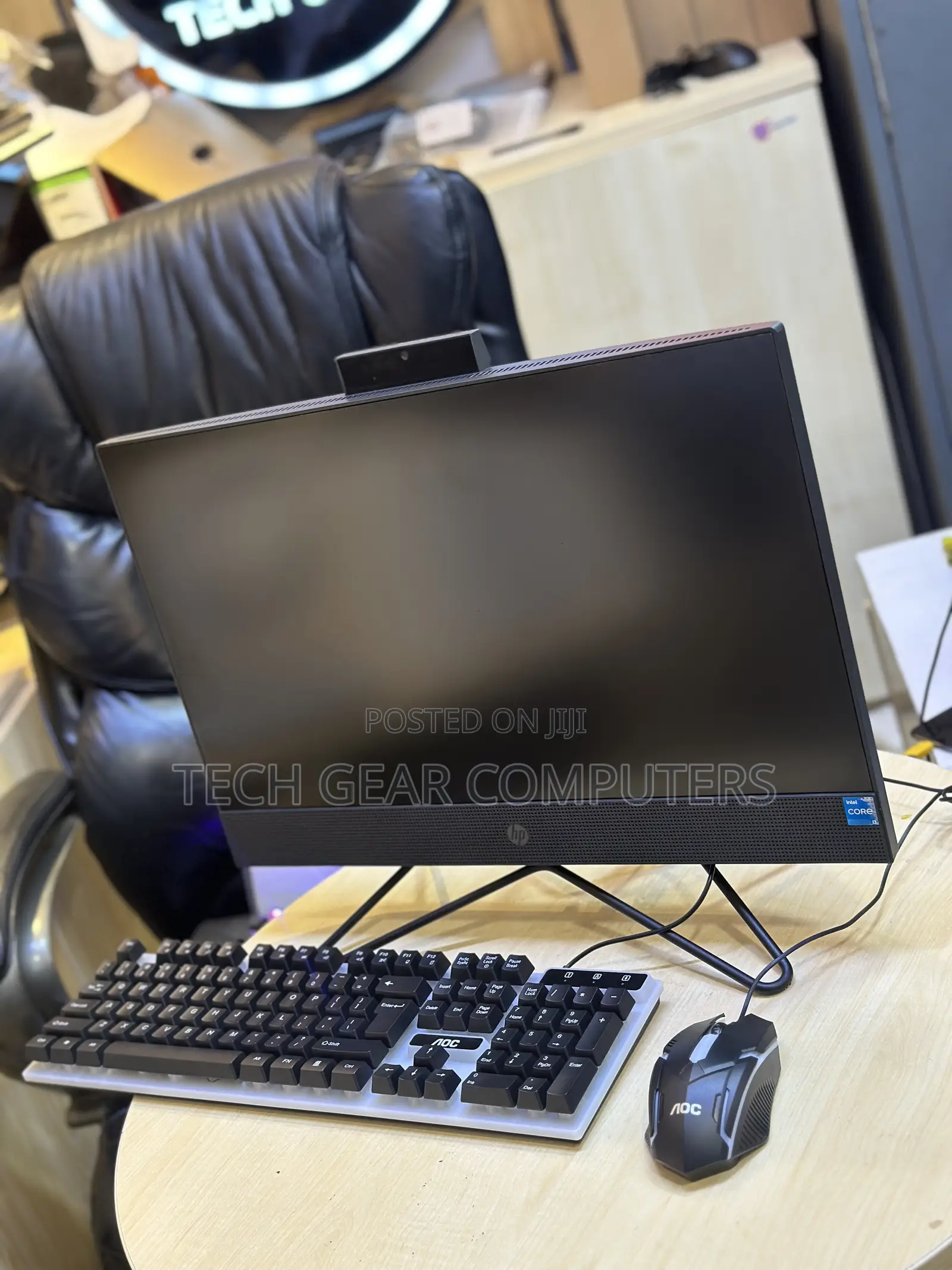 Desktop Computer HP 200 G4 22 All-in-One 8GB Intel Core i3 SSD 256GB ...