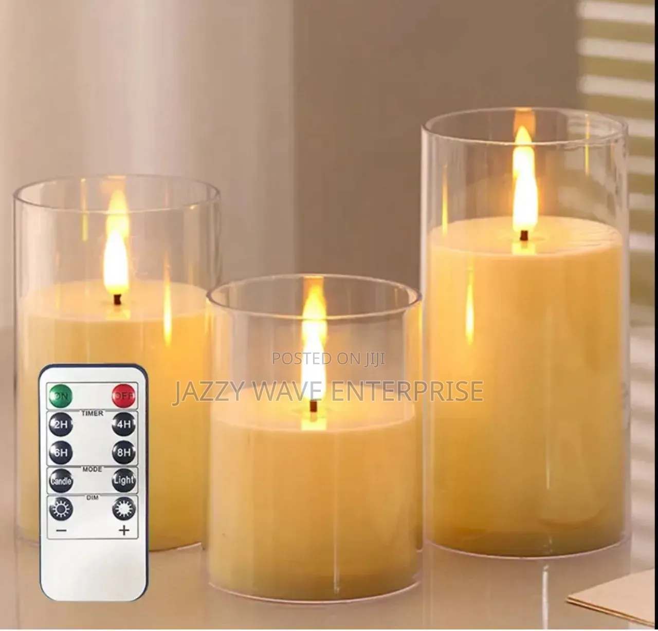 Electric Candle Light With Remote for sale - Jazzy Wave Enterprise ...