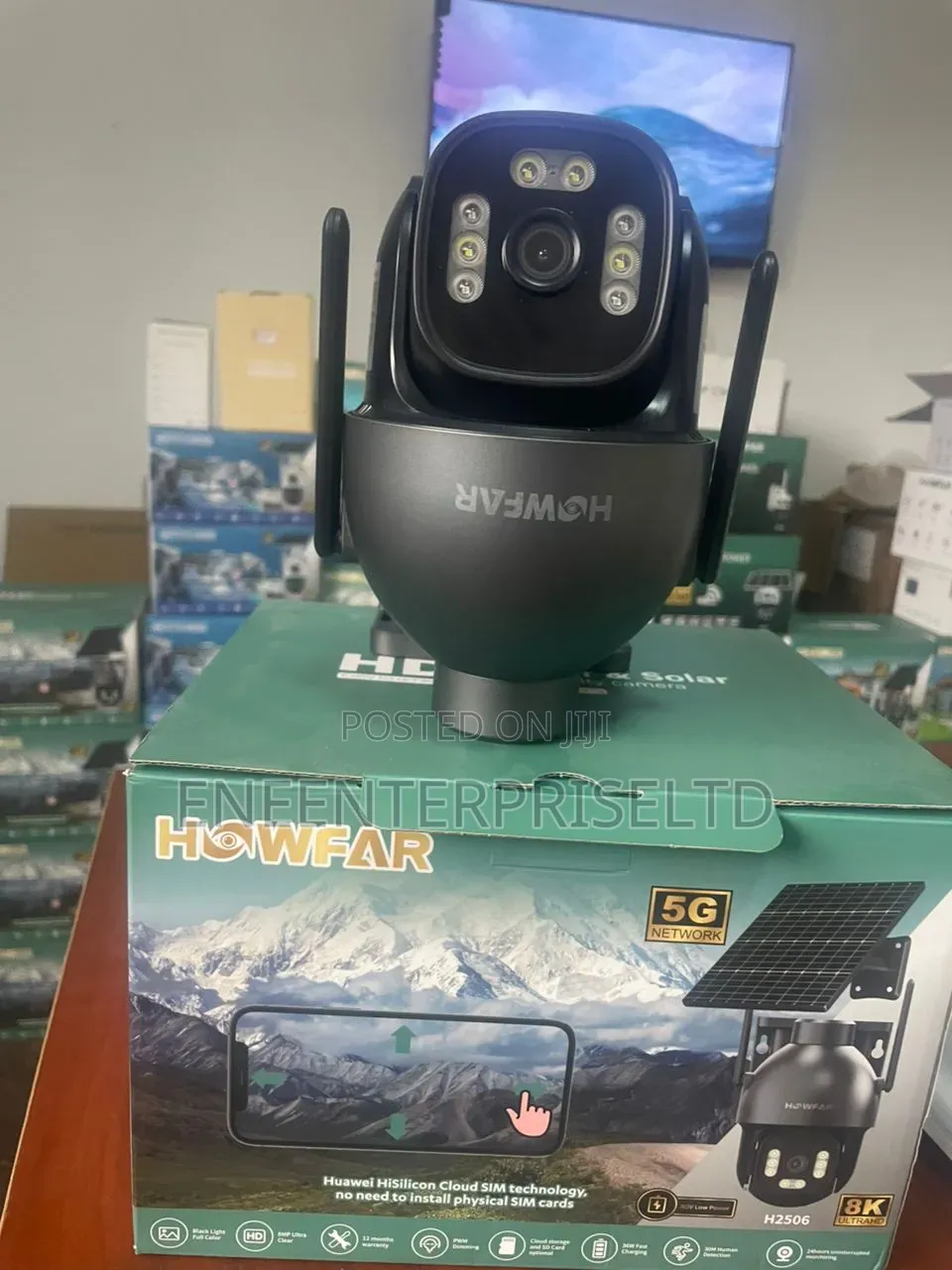 Howfar Single Lens CCTV Camera -Solar Powered for Sale for sale ...
