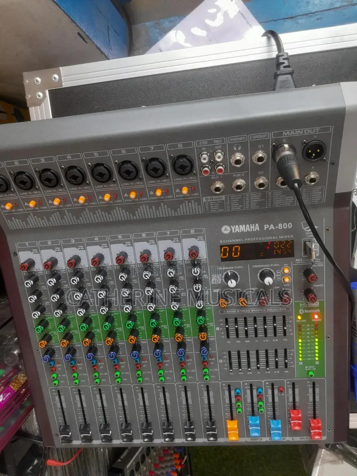 Professional Stereo 8 Channel Mixer for sale - Catherine Musicals Price ...