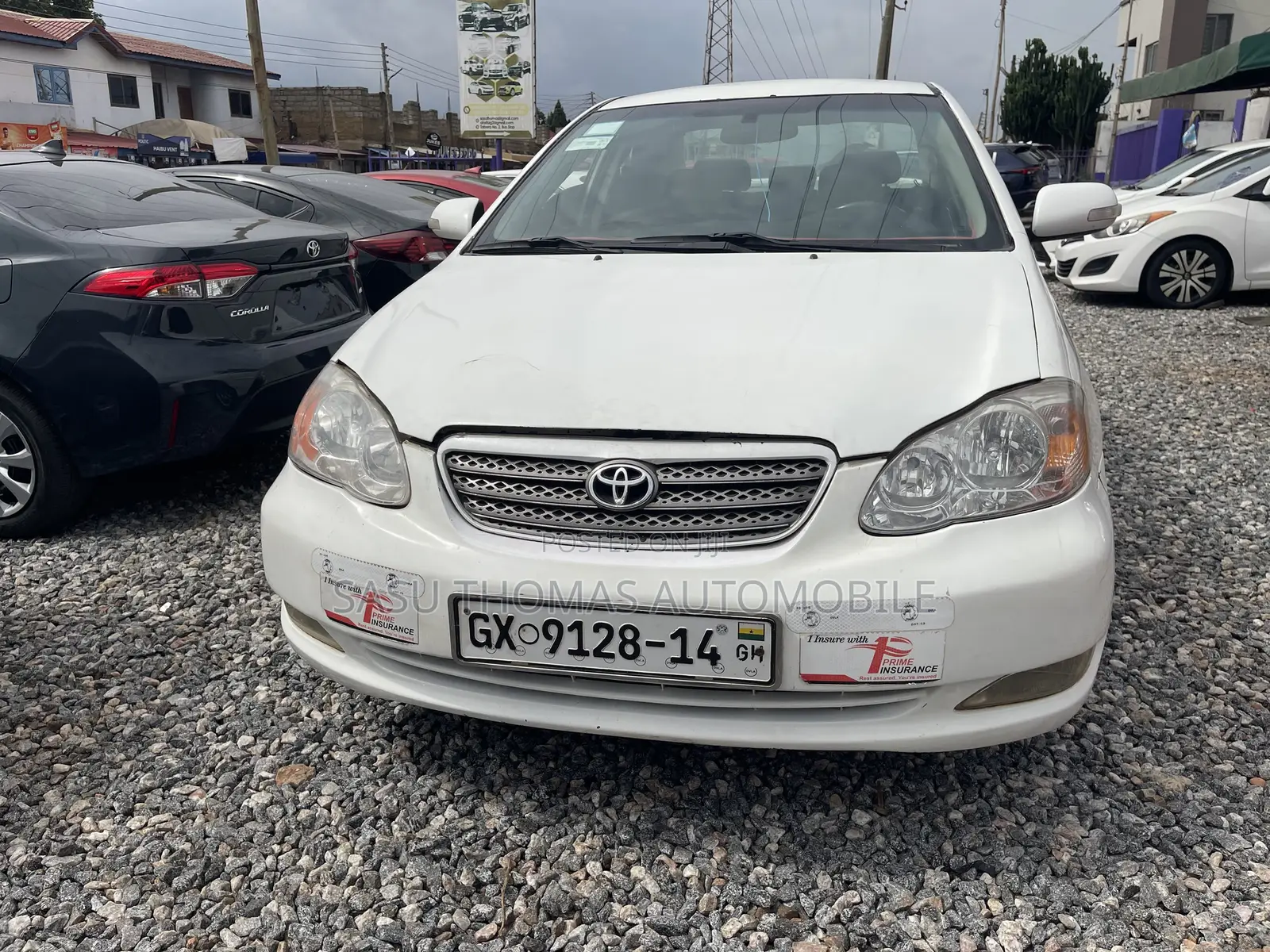 Toyota Corolla 2005 White for sale - Sasu Thomas Automobile Price: GH ...