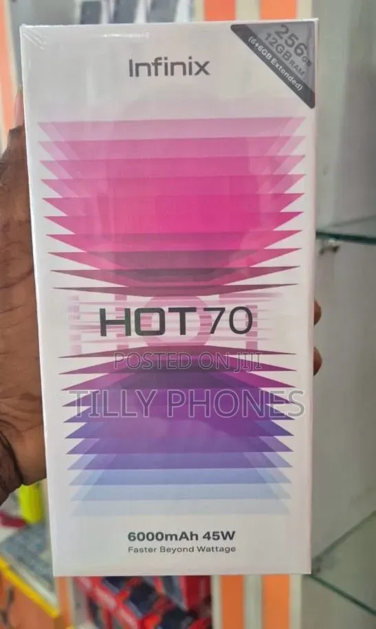 New Infinix Hot 60i 256 GB Black for sale - Tilly Phones Price: GH ...