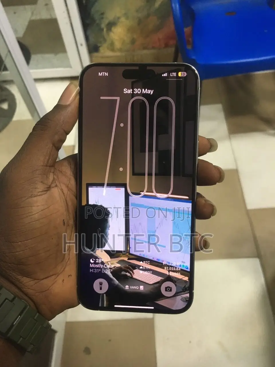 Apple iPhone 15 Pro Max 256 GB White for sale - Hunter Btc Price: GH ...