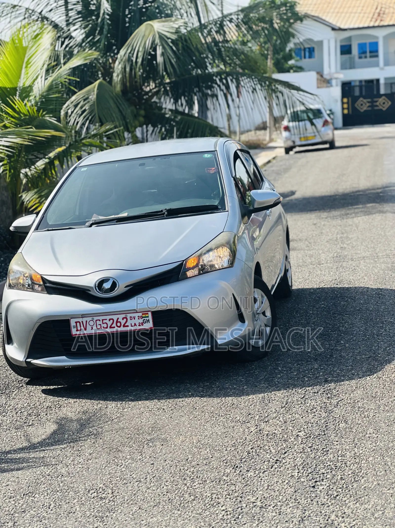 Toyota Vitz 1.3 FWD 3dr 2015 Silver for sale - Adusei Meshack Price: GH ...