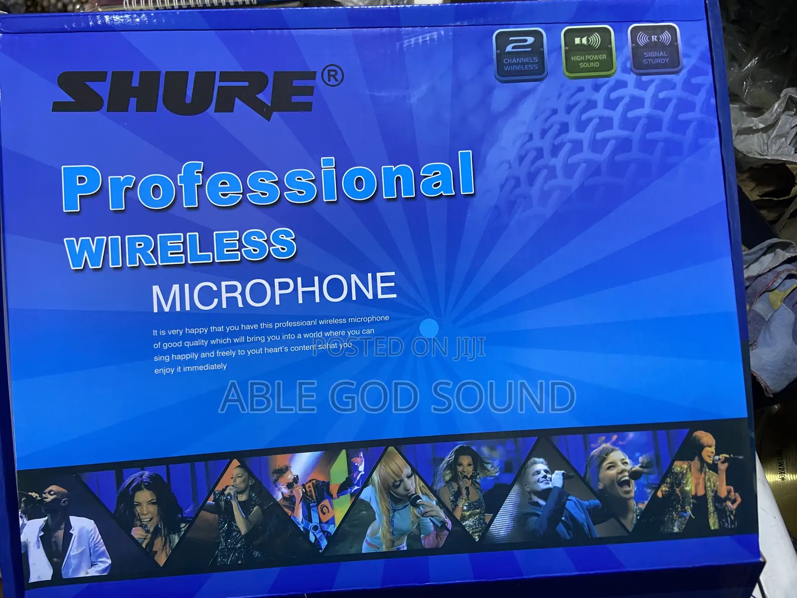 U-3600 Shure Wireless Microphone for sale - ABLE GOD SOUND Price: GH ...