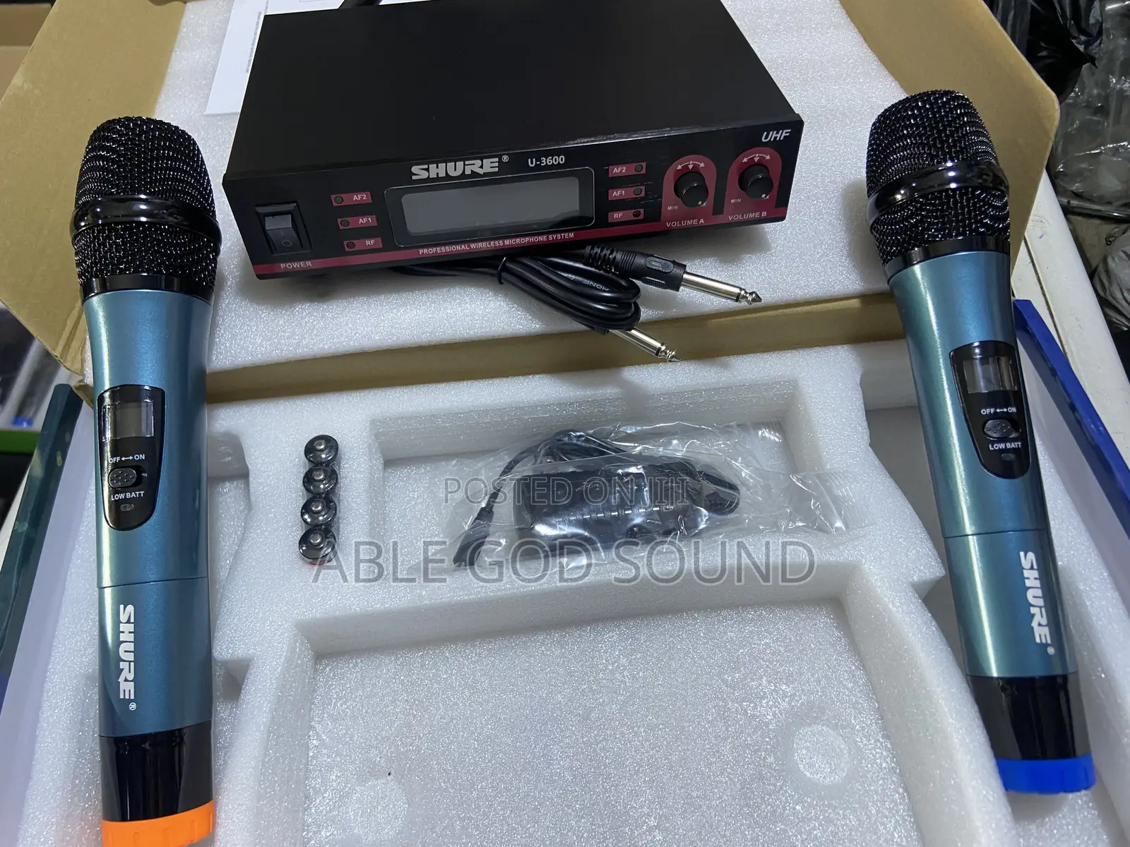 U-3600 Shure Wireless Microphone for sale - ABLE GOD SOUND Price: GH ...