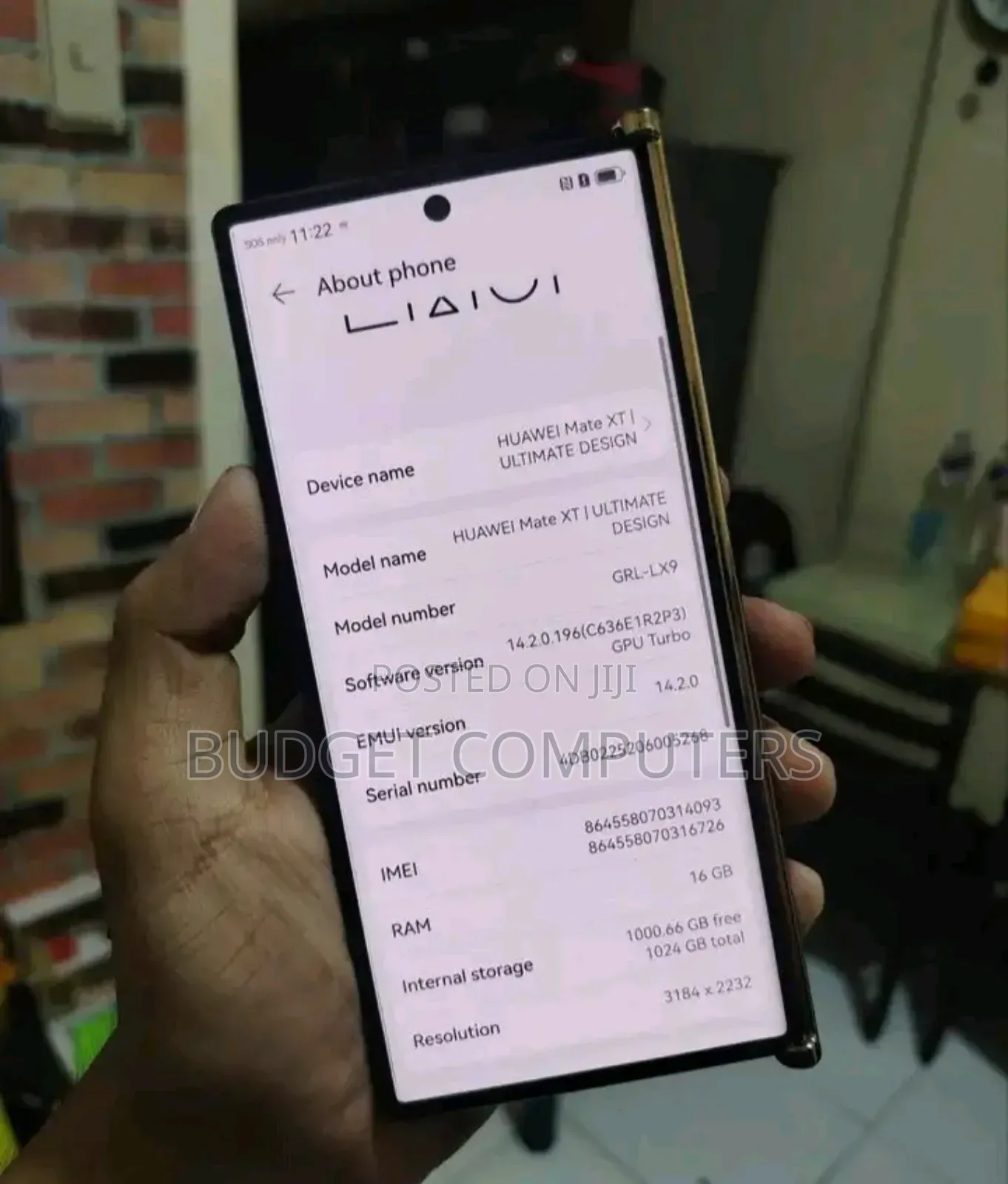 New Huawei Mate XT Ultimate Design 1 TB Black for sale - Budget ...
