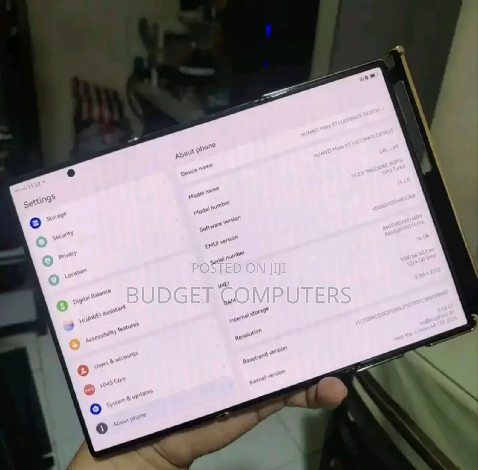 New Huawei Mate XT Ultimate Design 1 TB Black for sale - Budget ...