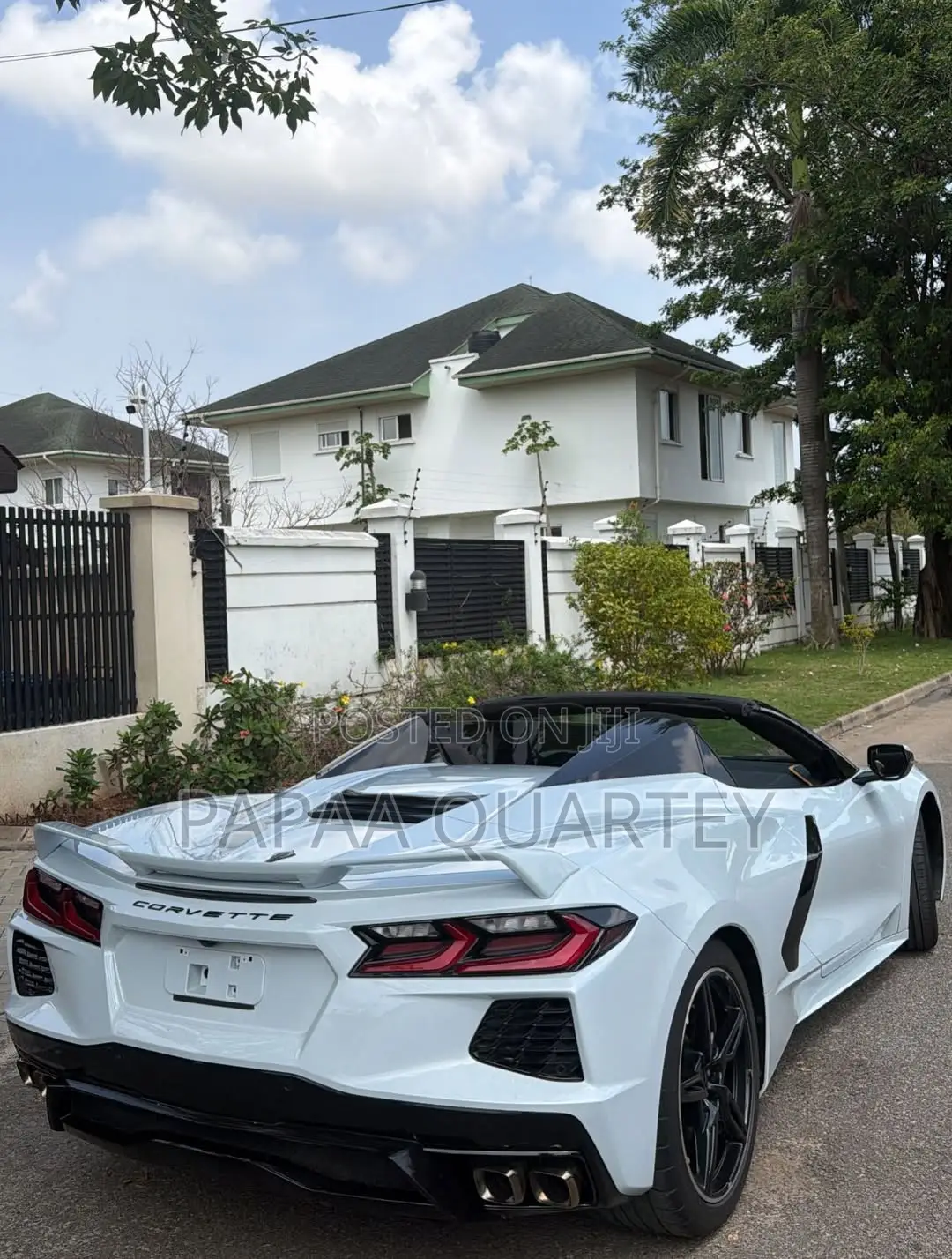 Chevrolet Corvette 2020 White for sale - Papaa Quartey Price: GH ...
